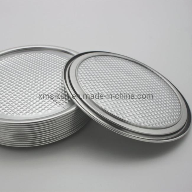 High-Quality 401# Aluminum Peeling Easy Opening Foil Sealing Cover Color and Size Can Be Customized