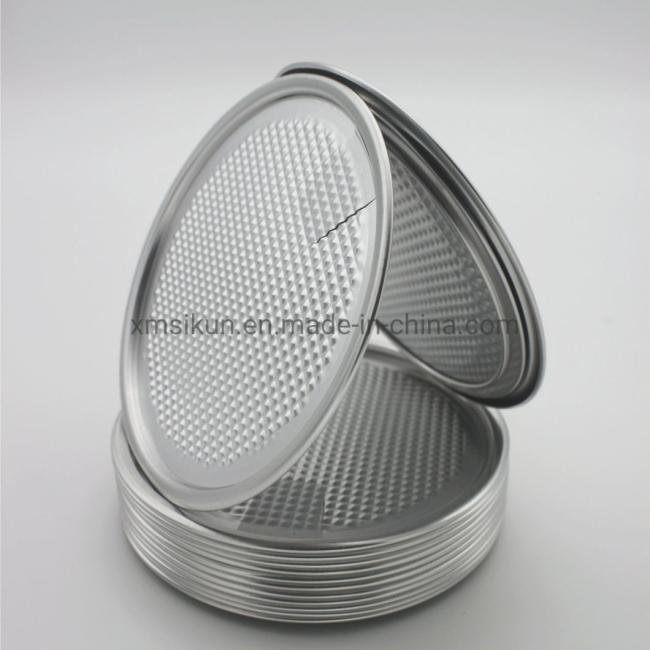High-Quality 401# Aluminum Peeling Easy Opening Foil Sealing Cover Color and Size Can Be Customized