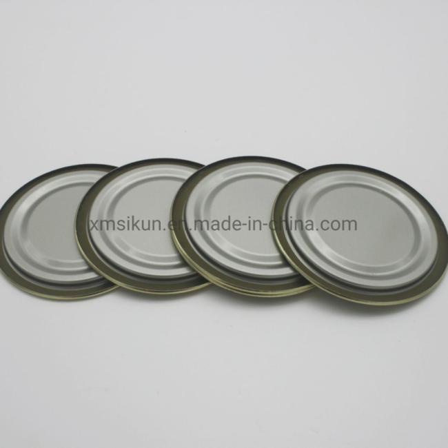 200# Tinplate End Eoe for Tin Can Whole Sale Tin Lid Food Canned