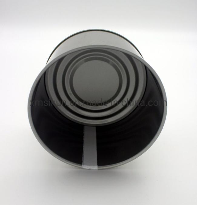 Best Selling Food Grade Metal Round Empty Can 950# with Easy Open Lid Food Packaging