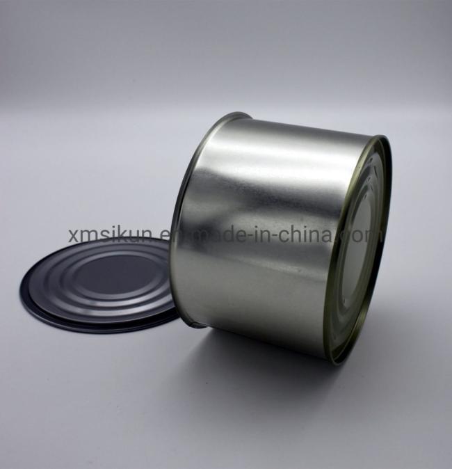 Best Selling Food Grade Metal Round Empty Can 950# with Easy Open Lid Food Packaging