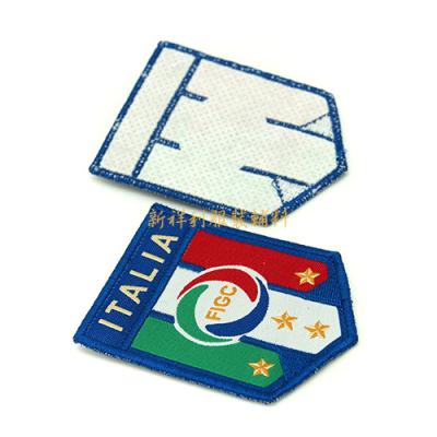 Cina Ferro decorativo variopinto tessuto sulle toppe per il materiale di alta densità dell'indumento in vendita