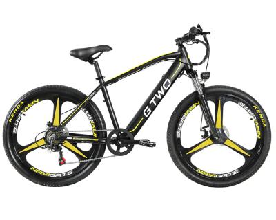 중국 마그네슘 합금 숨겨진 배터리 전기 자전거 48V 250W 350W 26 / 27.5 인치 허브 모터 판매용