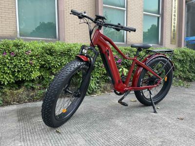 중국 통합 배터리 해변 크루저 전기 자전거 26 인치 48V 750W 성인용 MTB 에바이크 판매용