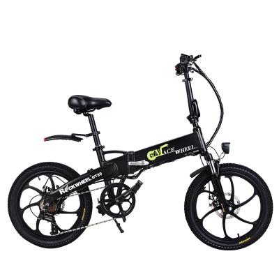 Chine 20 pouces 48V 10AH 350W vélo pliant électrique avec moteur sans pinceau cadre en alliage d'aluminium à vendre