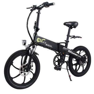Chine 20 pouces 48V 10AH 350W vélo pliant électrique avec moteur sans pinceau cadre en alliage d'aluminium à vendre