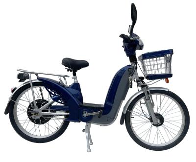 중국 단일 속도 48V 전기 자전거 500W 350W 24 인치 바퀴 전기 자전거 판매용