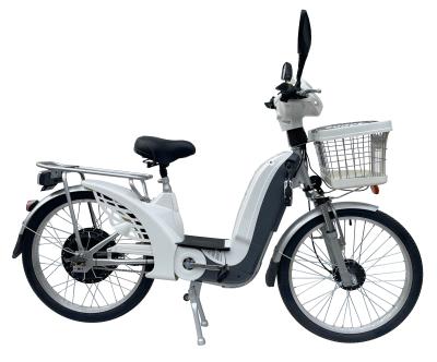 중국 단일 속도 48V 전기 자전거 500W 350W 24 인치 바퀴 전기 자전거 판매용