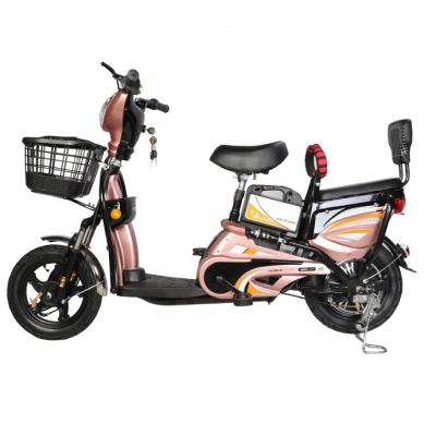 Chine Pas de vélo électrique pliable à longue distance 350W avec batterie 48V 12ah et capteur intelligent à vendre