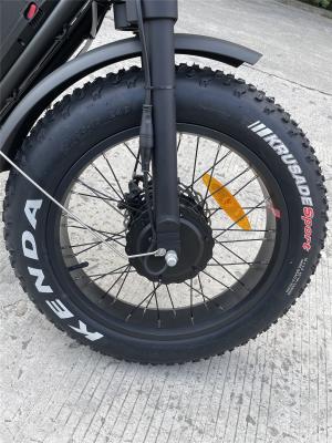 중국 48V 150W 듀얼 모터 지방 타이어 전기 자전거 판매용