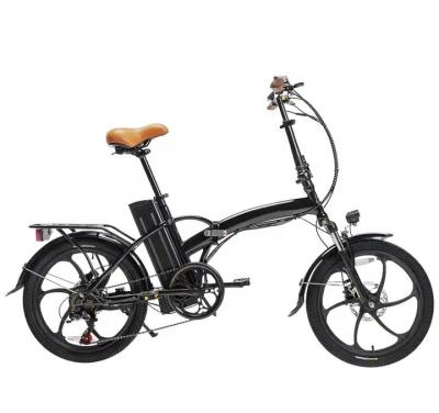 Chine Vélo pliant électrique pour adultes 20 pouces 6 vitesses 36V 250W Vélo électrique avec écran LCD à vendre