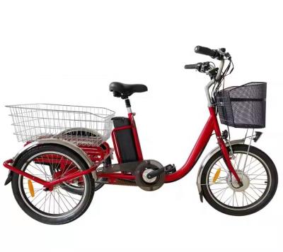Κίνα 36V 250W 350W Ενηλίκιος αναδιπλούμενο ηλεκτρικό τρίκυκλο 20 ιντσών Ηλεκτρικό 3 τροχών φορτηγό ποδήλατο προς πώληση