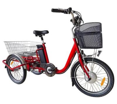 Κίνα 36V 250W 350W Ενηλίκιος αναδιπλούμενο ηλεκτρικό τρίκυκλο 20 ιντσών Ηλεκτρικό 3 τροχών φορτηγό ποδήλατο προς πώληση