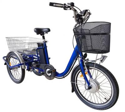 Κίνα 36V 250W 350W Ενηλίκιος αναδιπλούμενο ηλεκτρικό τρίκυκλο 20 ιντσών Ηλεκτρικό 3 τροχών φορτηγό ποδήλατο προς πώληση