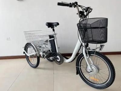 Κίνα 36V 250W 350W Ενηλίκιος αναδιπλούμενο ηλεκτρικό τρίκυκλο 20 ιντσών Ηλεκτρικό 3 τροχών φορτηγό ποδήλατο προς πώληση