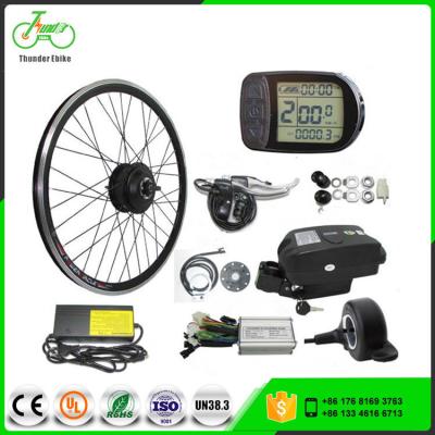 중국 알루미늄 합금 프레임 전기 자전거 변환 키트 250W 350W 500W 모터 선택 판매용