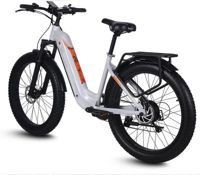 Chine Vélo électrique de ville 26 pouces roue 7 vitesse 48V 17,5Ah capacité de batterie à vendre