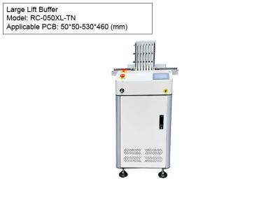 Cina singola guida 50*50 - 530*460mm del trasportatore dell'amplificatore del PWB dell'amplificatore dell'elevatore di 500mm in vendita