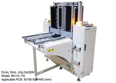 China Dual Rail PCB Magazine Unloader 300VA PCB Loader And Unloader For XL-Size PCBs for sale
