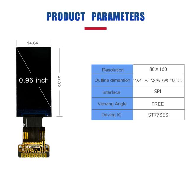 TFT LCD Module close-up