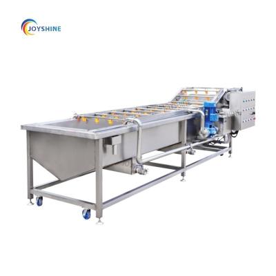 1000kg/H Large Capacity Bubble Wash Machine For Industrial Fruit And Vegetable Processing