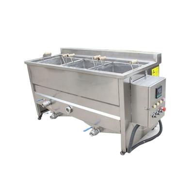 Hotels Industrial Automatic Fryer for Frying Potato Chips and Peanuts in Double Tanks