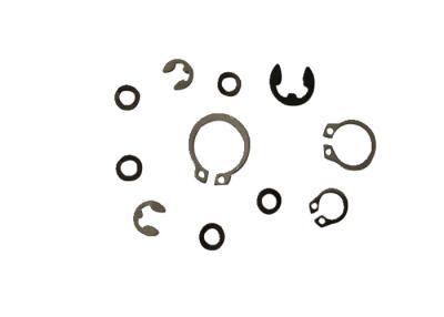 Cina Rondella ricoprente della pinza ad E 65Mn dell'anello improvviso 5MM dell'anello elastico dell'acciaio per molle di E in vendita