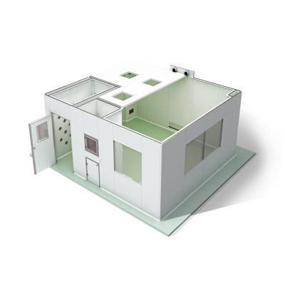China Huuao Modular Clean Room Lab Laboratory Dust Free ISO 5 Cleanroom for Pharmaceuticals Clean Room Dust Free Modular Cleanroom Flow Booth Clean Booth for sale
