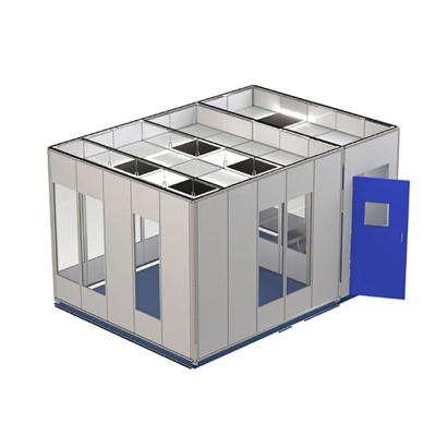 China Huuao ISO 8 Clean Room Bio-Pharmaceutical Modular Cleanroom Dust Free Workshop Customized High Quality Modular Cleanroom for Laboratory or Hospital for sale