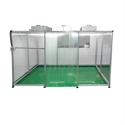 China Huuao Pre-Engineered GMP Pharmaceutical Modular Cleanroom GMP Class 100 Customized Clean Room Turnkey Projects Pharmaceutical Modular Cleanroom Projects for sale