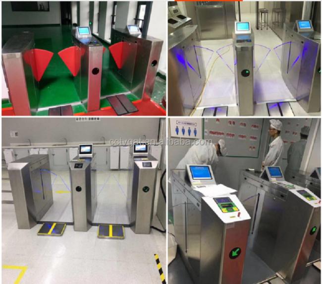 ESD Tester Turnstile Gate Detailed View