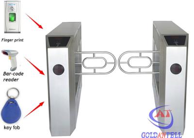 China O múltiplo leu a porta automática completa 304 304 da barreira do balanço de aço inoxidável à venda