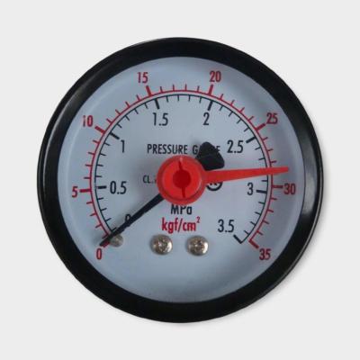 Cina tipo manometro 3.5MPa del bordone di 50mm con il puntatore di memoria in vendita