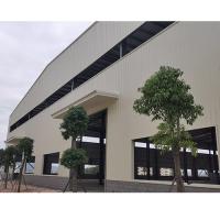 Quality Economical Light Steel Frame Building , Prefabricated Steel Construction Factory Building for sale