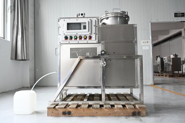 TE-60 explosion-proof solvent recovery machine main unit for anhydrous ethanol recycling