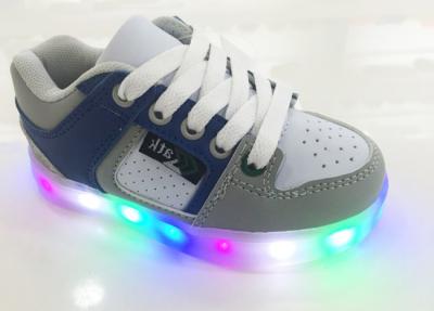 China Graues/blaues Blinklicht beschuht gehende glühende Schuhe mit geführten Lichtern zu verkaufen