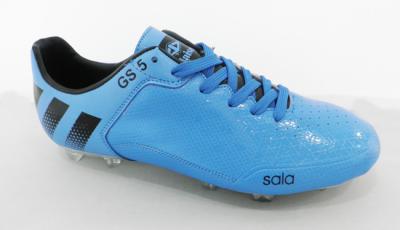 China Sapatas exteriores internas adultas coloridas do futebol com Outsole superior/de borracha do plutônio à venda