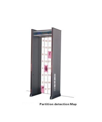 China paseo de alta calidad del LCD a través de la puerta del detector de metales en venta