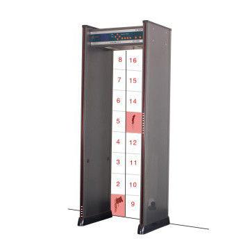 China Detector de metales automático de Digitaces del marco de puerta LED y alta sensibilidad en venta
