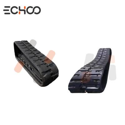 China KR45086B601 Undercarriage Track Rubber with Steel Inside for Takeuchi CTL Road Loaders for sale