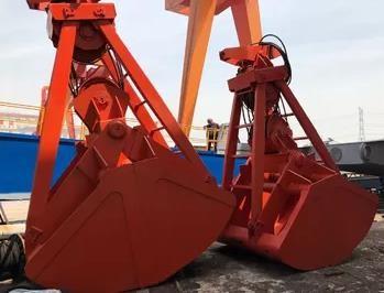 Cina Secchio senza fili meccanico Marine Grapple della gru a benna di controllo della corda un peso di 9,5 T in vendita