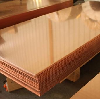 Cina 99,9% ottone puro lucidato spessore di rame flessibile puro dello strato 2mm 3mm 4mm in vendita