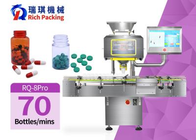 Cina Automatica conteggio visivo bottiglia macchina con 100% di precisione controllo PLC in acciaio inossidabile in vendita