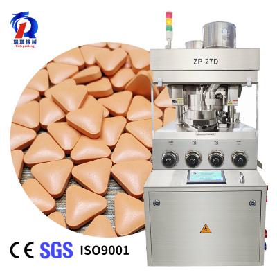 중국 27D Pharma 완전히 자동적인 25mm 비등성 정제 압박 기계 판매용