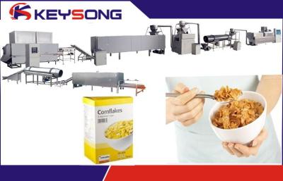 Cina fiocchi di mais dei cereali da prima colazione di 100 - 500 kg/h che fanno CE a macchina in vendita