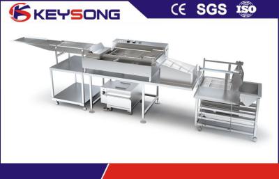 China Durable Automatic Bakery Machine / Stainless Steel Donut Baking Equipment for sale