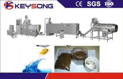 Cina Linee di produzione della pallina dell'alimentazione del pesce della macchina dell'estrusione del mangime per pesci 1 - 3 tonnellate in vendita