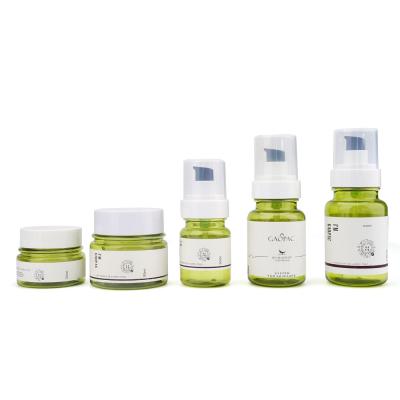 Cina la plastica cosmetica di 100ml 130ml imbottiglia le bottiglie amichevoli della lozione di Eco in vendita