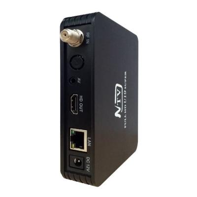 Cina Decodificatore per box satellitare Smart Linux gratuito Supporto DLNA H.265 Youtube in vendita