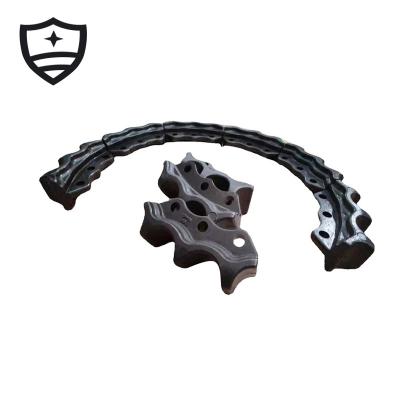 Cina PC20 Catena di trasmissione dell'escavatore Ruota a sprocket 25 mm Ricambi a sprocket in vendita